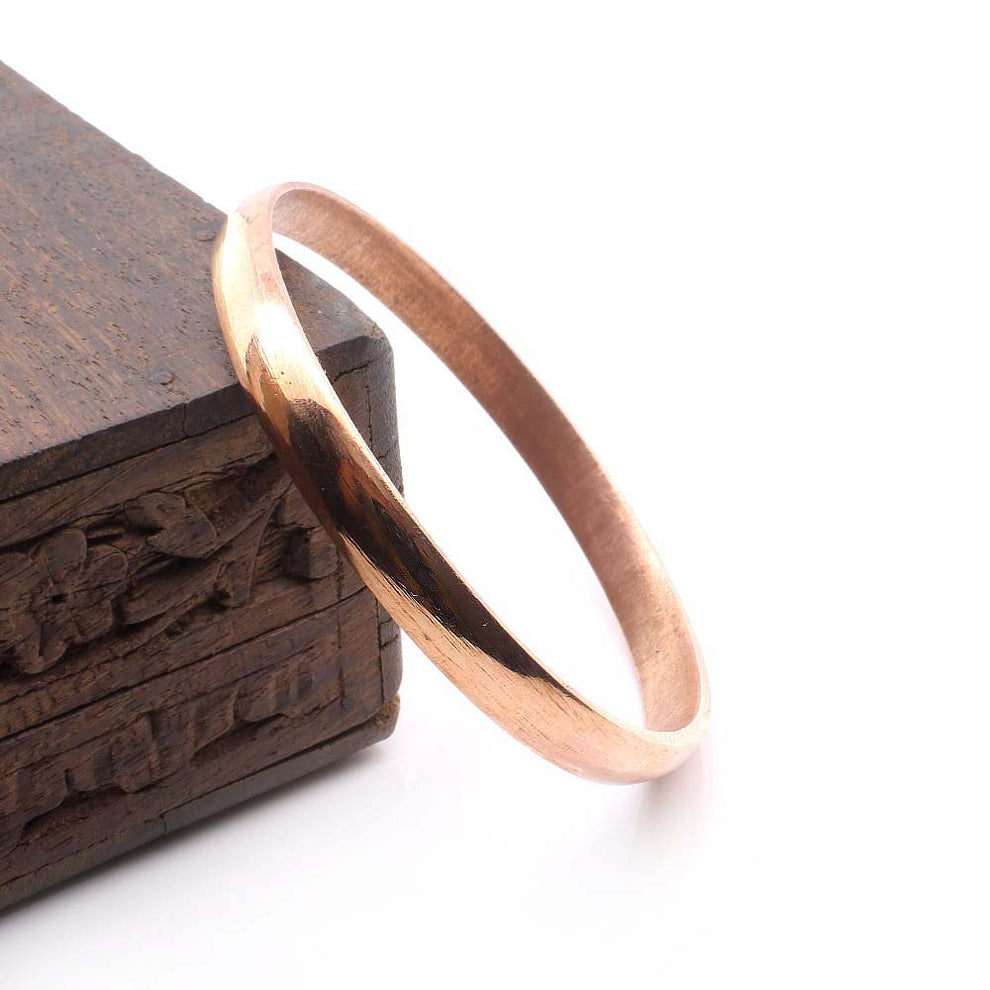 copper jointless Kada Bangle bejod tamba ka kada – Karizma Jewels