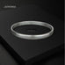 Jointless Pure Silver Plain Bangle - Chandi ka bejod kada for Astrolog – Karizma Jewels