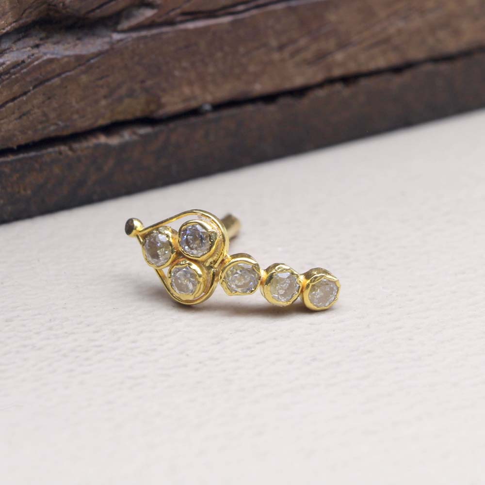 Real Gold Nose Rings – Karizma Jewels
