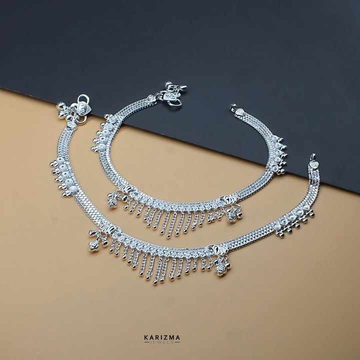 Chandi ki Payal designs at genuine prices| Latest Silver Payal designs ...