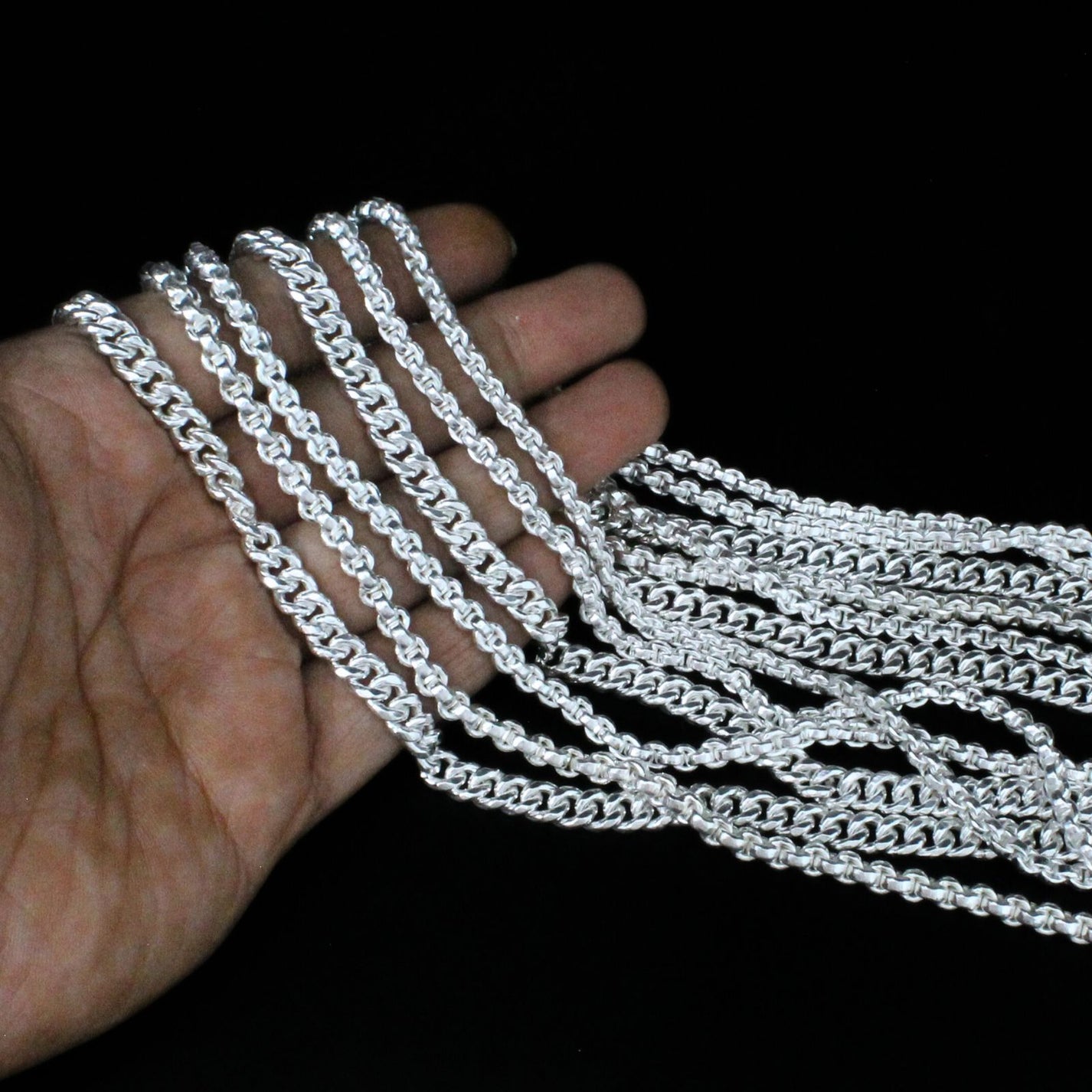 Buy Online- 999 Pure Silver Chain used for Astrology – Karizma Jewels