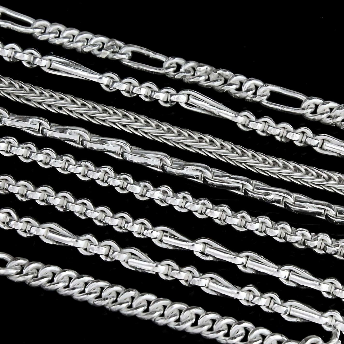 Buy Online- 999 Pure Silver Chain used for Astrology – Karizma Jewels