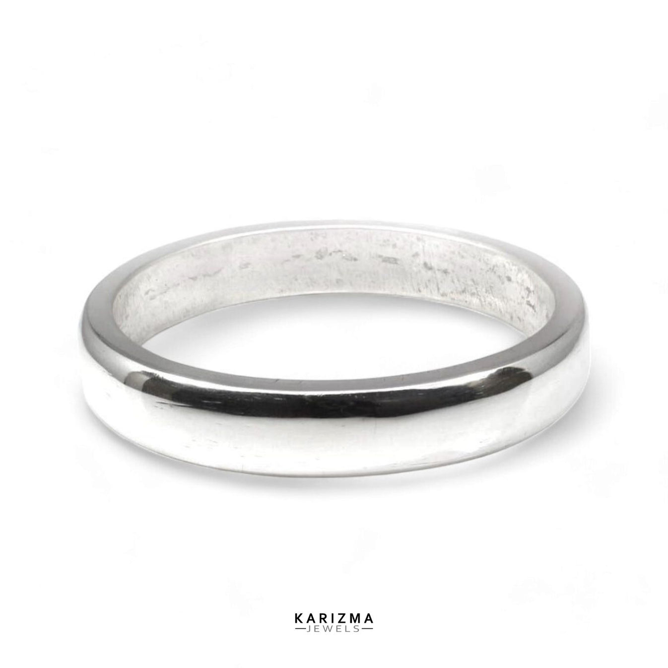 Heavy Silver men's Kada without Joint - Chandi ka bejod kada – Karizma ...