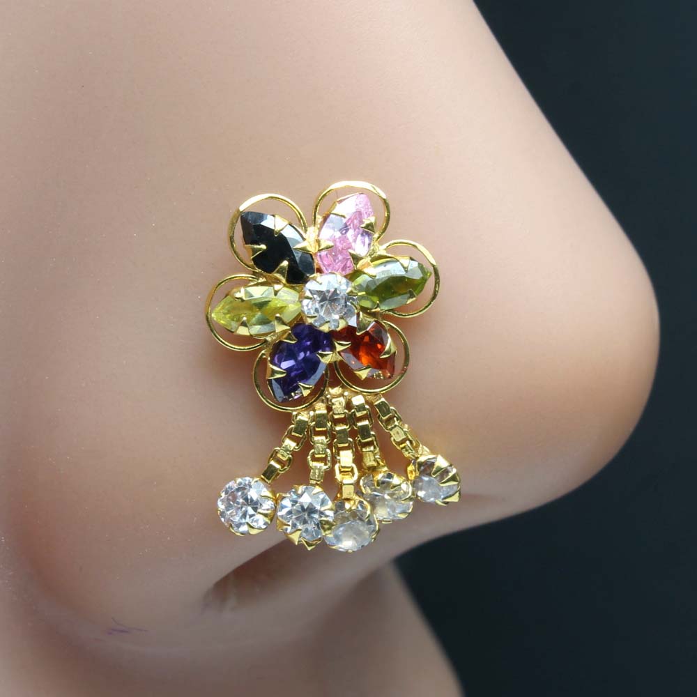 Real Gold Nose Rings – Karizma Jewels