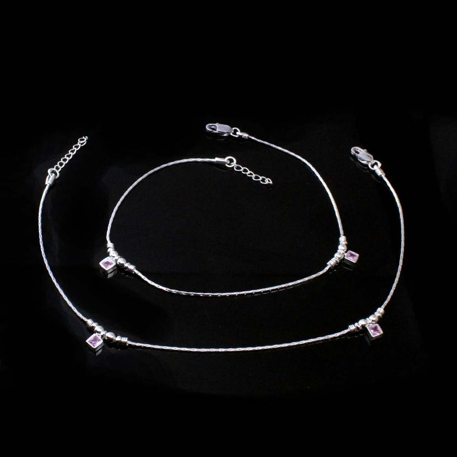 Silver Anklets - Karizma Jewels – Page 2