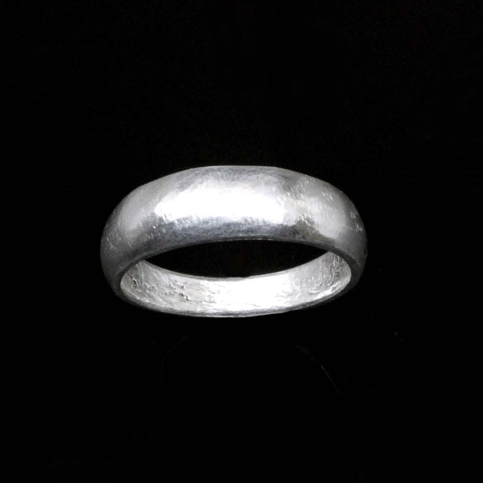 Chandi ka challa solid casted jointless silver ring for astrology शुद्ध ...
