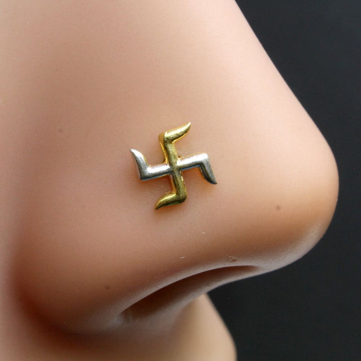 Real Gold Nose Rings – Karizma Jewels
