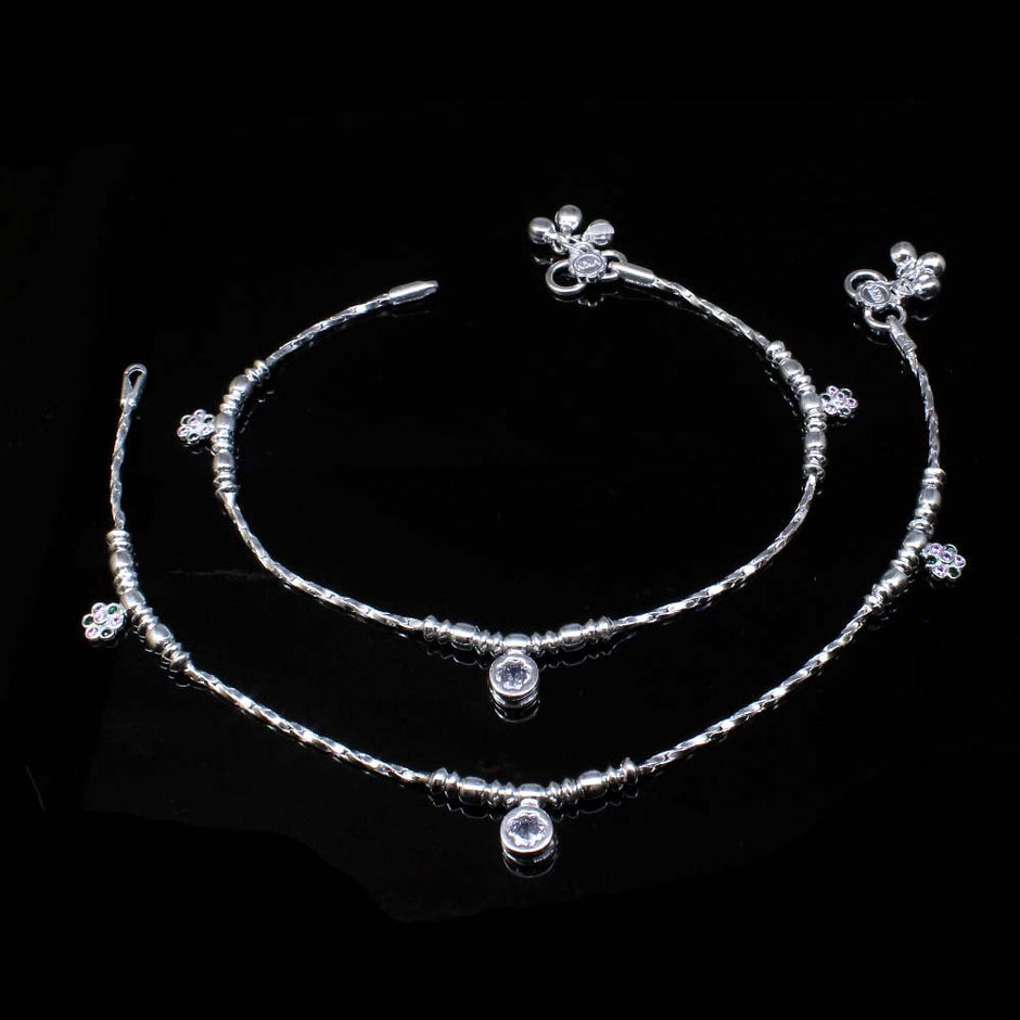 Silver Anklets - Karizma Jewels – Page 2