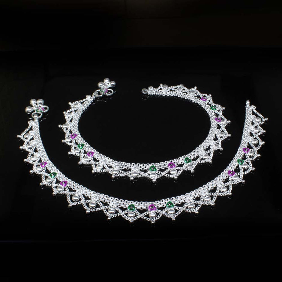 Silver Anklets - Karizma Jewels – Page 2