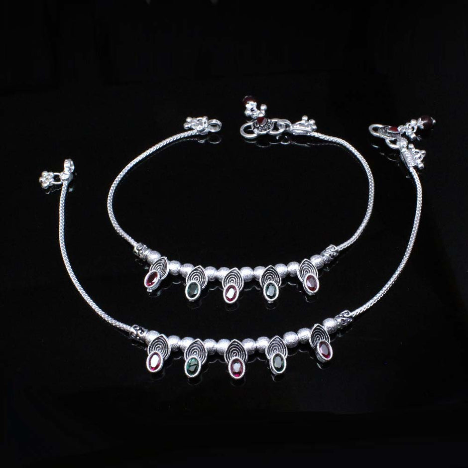 Silver Anklets - Karizma Jewels – Page 2